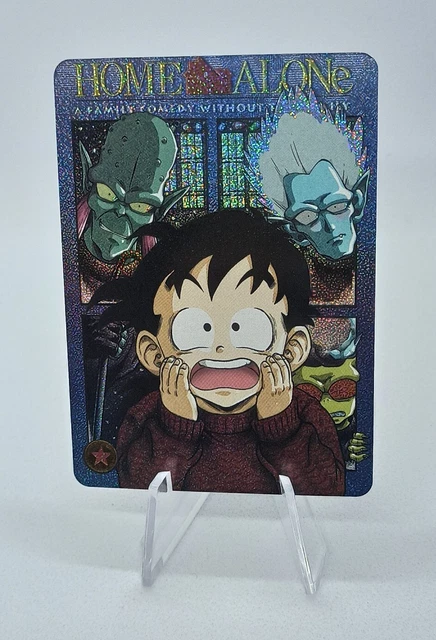 CARTE GOHAN HOME Alone Comedy Dragon Ball Z Dbz Card Prism Holo Foil ...