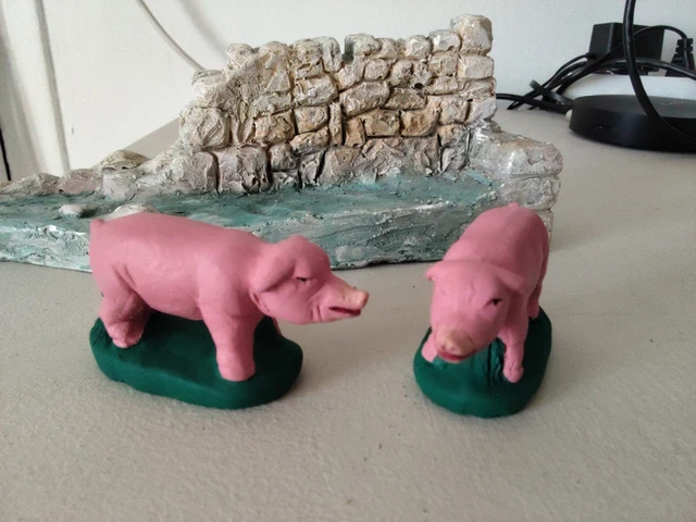 SANTONS PROVENCE COCHONS 5,5 Cm EUR 11,00 - PicClick FR
