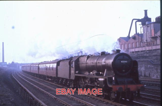 ORIGINAL 35MM SLIDE LMS LOCO NO 45540 AT WILLESDEN 1962 £2.75 - PicClick UK