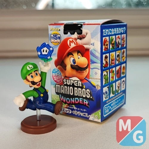 FURUTA SUPER MARIO Bros. Wonder - Luigi Mini Figure Toy £7.00 - PicClick UK