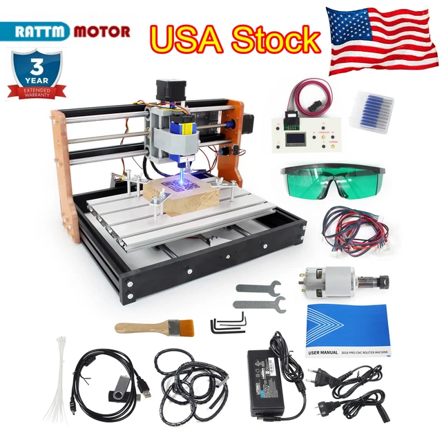 Cnc 3018 Pro 3 Axis Cnc Router Kit FOR SALE! - PicClick