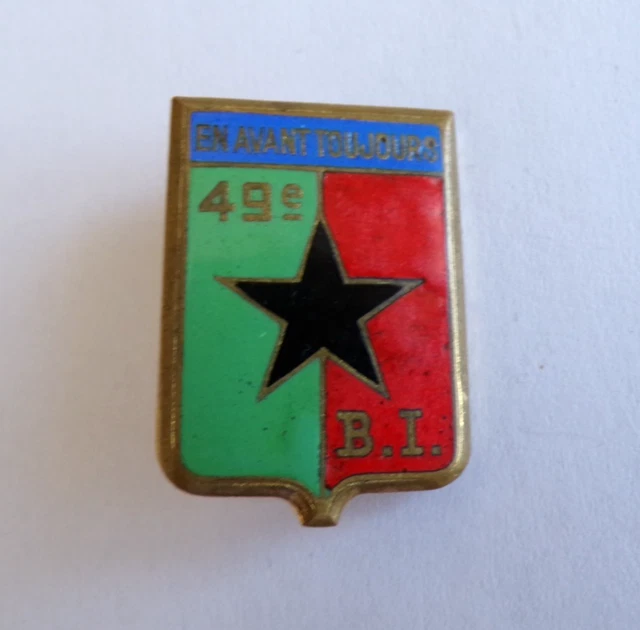 INSIGNE MILITAIRE 49° Bataillon D' Infanterie / Drago Be EUR 10,00 ...