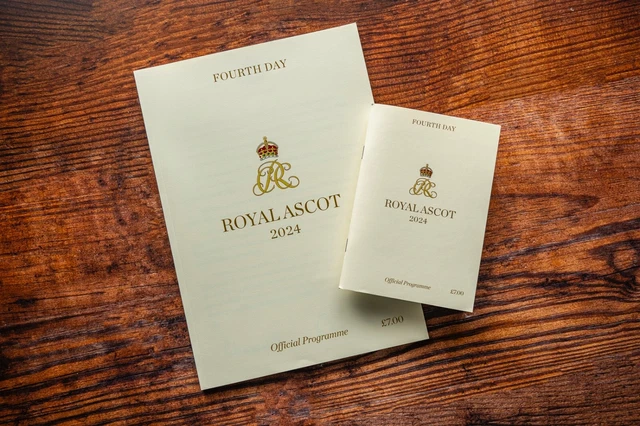 ROYAL ASCOT 2024 Official Programme, Race card, Large & Small version ...