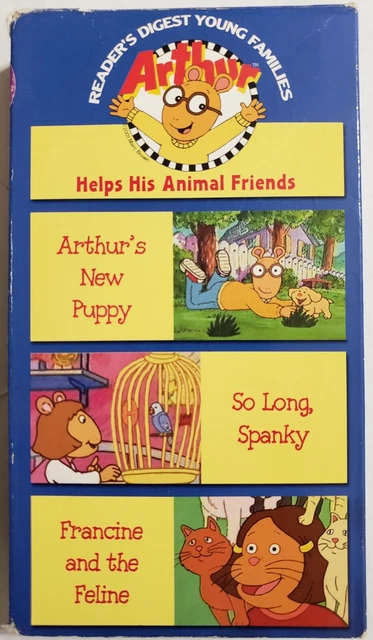 ARTHUR HELPS HIS Animal Friends VHS 2002 £7.13 - PicClick UK