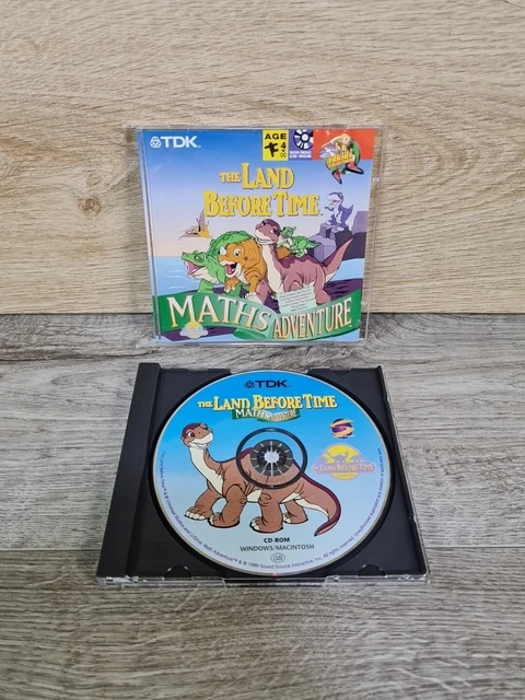 THE LAND BEFORE Time Math Maths Adventure PC Game Rare 1999 Vintage ...