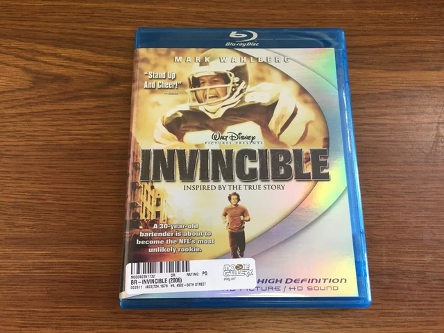 INVINCIBLE (BLU-RAY DISC) Mark Wahlberg, Elizabeth Banks, Greg Kinnear ...