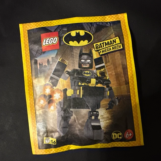 LEGO BATMAN + Mega Mech Polybag Set Figure 212401 New Sealed Free ...