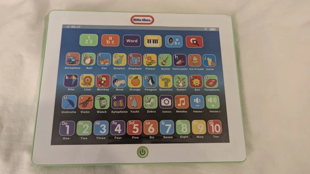 LITTLE TIKES: ALPHABET Play and Learn Tablet Fully Working £6.99 ...