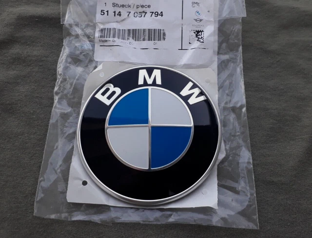 ORIGINAL BMW EMBLEM Zeichen Logo E81 E87 E63 E64 F06 F07 F10 F11 F12 ...
