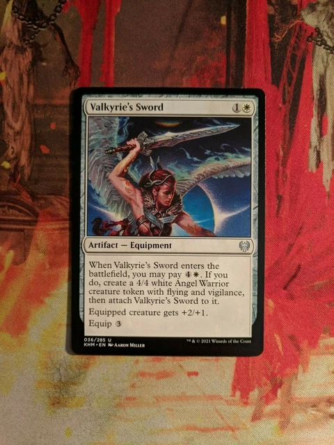 MTG CARD : Valkyrie's Sword $0.99 - PicClick CA