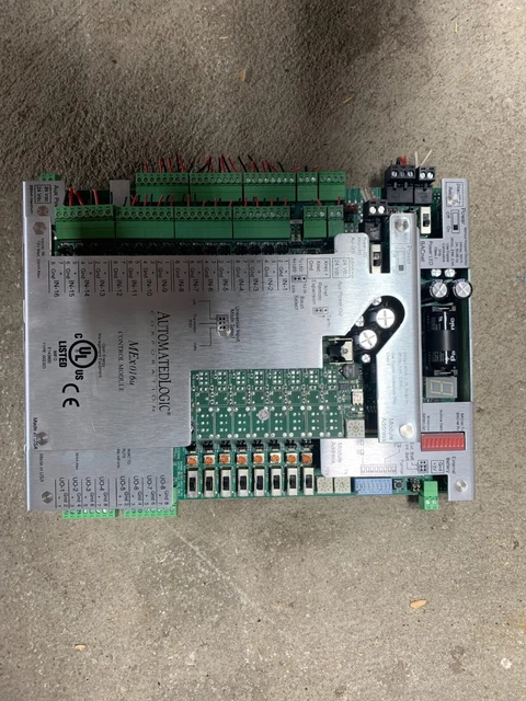 AUTOMATED LOGIC ME812U Control Module with MEx016u Expander $400.00 ...