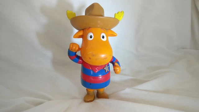 🤖 BACKYARDIGANS: COWBOY Tyrone talking moose figure (not working ...