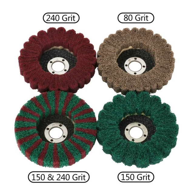 EFFECTIVE DEBURRING AND Grinding with 4 Inch Nylon Fiber Flap Wheel ...