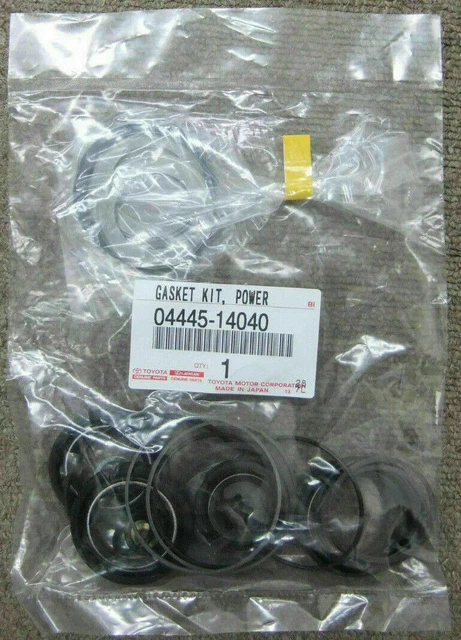GENUINE TOYOTA RACK & Pinion Power Steering Gear Gasket Kit 04445-14040 ...