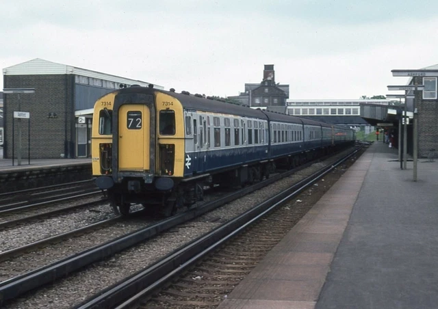 BRITISH RAIL 7314 Class 421 4CIG EMU Railway Photo £1.05 - PicClick UK