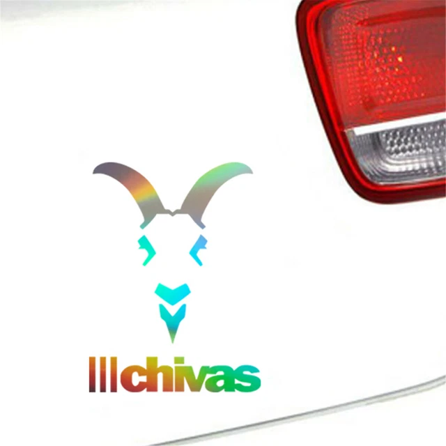 FUNNY CHIVAS GOAT Car Sticker Home Door Laptop Truck Wall Window Vinyl ...