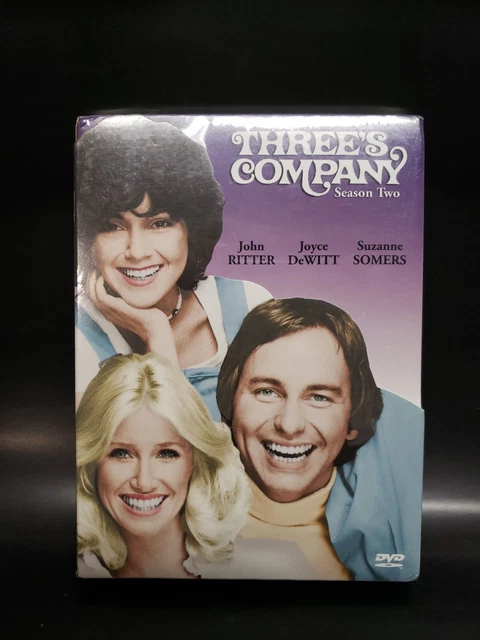 THREE'S COMPANY SEASON 2 English 4-Disc DVD Brand New Sealed $17.49 ...