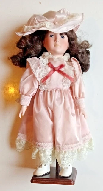 THE CLASSIQUE COLLECTION Natasha 16 inch doll on stand £11.21 - PicClick UK
