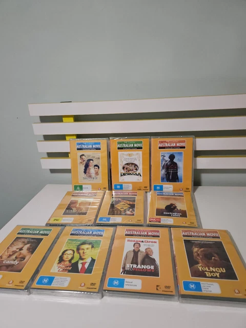 THE CLASSIC AUSTRALIAN movie collection australian rules the tracker 10 ...