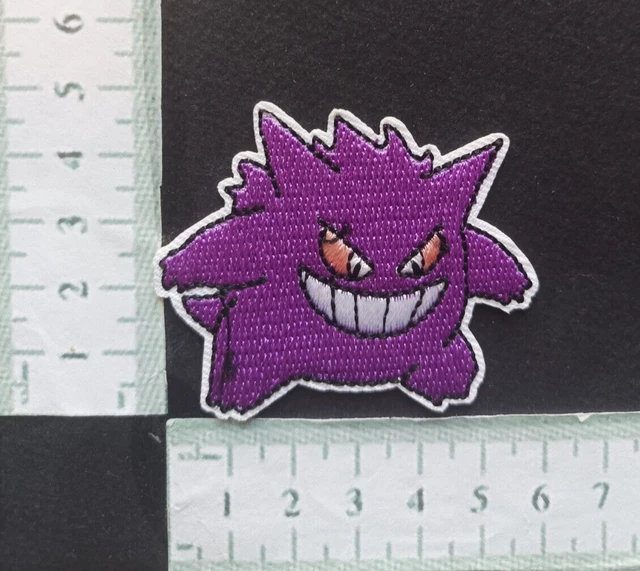 PATCH GENGAR SMALL size Pokémon toppa termoadesiva iron on Haunter ...