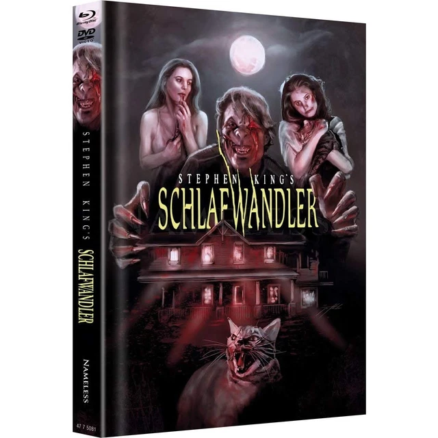 STEPHEN KING'S SCHLAFWANDLER - Nameless Mediabook Cover C BLU-RAY/DVD NEU/OVP £125.13 - PicClick UK