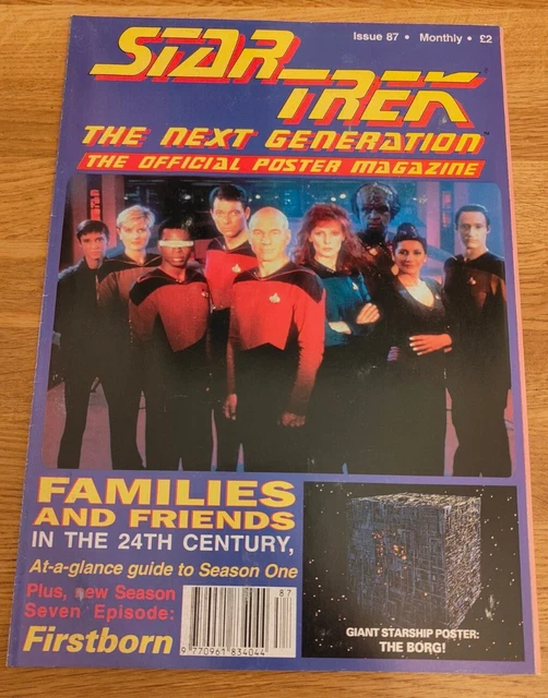 MAGAZINE - STAR Trek The Next Generation TNG Official Poster Magazine ...