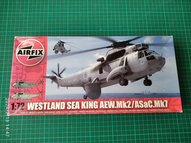 AIRFIX WESTLAND SEA King AEW. Mk.2/ASaC. Mk.7 1/72 (A04048) EUR 35,06 - PicClick FR