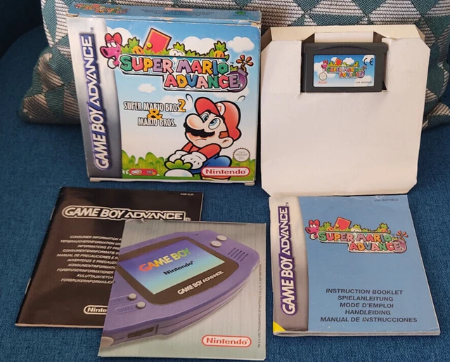 SUPER MARIO ADVANCE Mario Bros 2 Game Boy Advance Gba Pal Nnintendo Cib ...