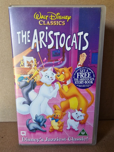 THE ARISTOCATS - Walt Disney Classics - VHS Video Tape ~ Vintage EUR 5 ...