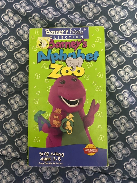 BARNEY - BARNEYS Alphabet Zoo (VHS, 1994) EUR 11,22 - PicClick IT