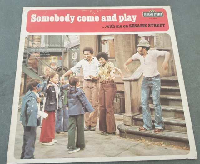 SESAME STREET - Somebody Come And Play With Me On Sesame Street CTW ...
