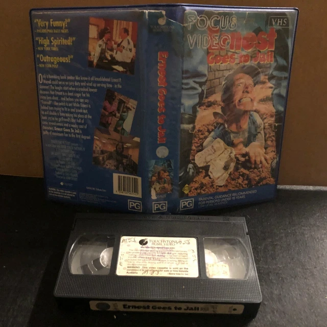 Ernest Goes To Jail 1990 Ernest Saves Xmas 1988 Will Sasso Vhs 2 £1535 Picclick Uk