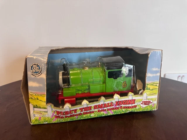 PERCY PULLBACK MOTOR SHINING TIME Station Thomas Friends DIE CAST ERTL ...