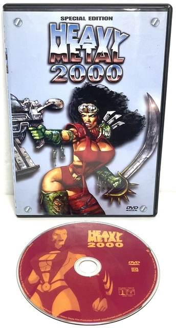 HEAVY METAL 2000 (Dvd, 1999, Michael Ironside, Billy Idol, Anime ...