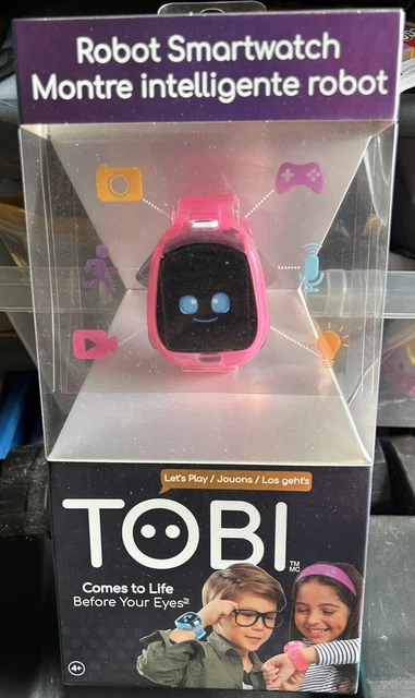 LITTLE TIKES TOBI Robot Smartwatch for Kids Pink -Digital Camera Games ...