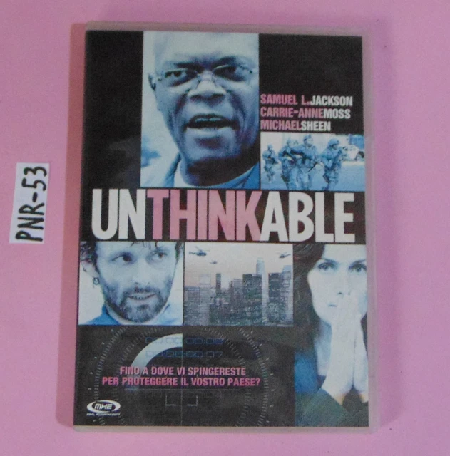 DVD UNTHINKABLE SAMUEL L. Jackson Carrie-Anne Moss Michael Sheen EUR 1 ...