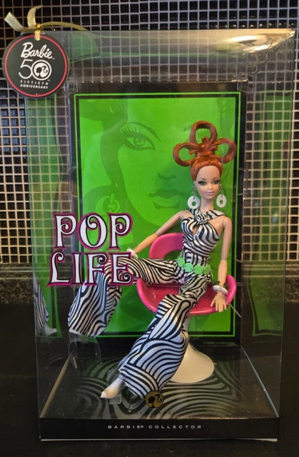 2008 POP LIFE Gold Label Pivotal Mod Doll Red Head Barbie is NIB & pre ...