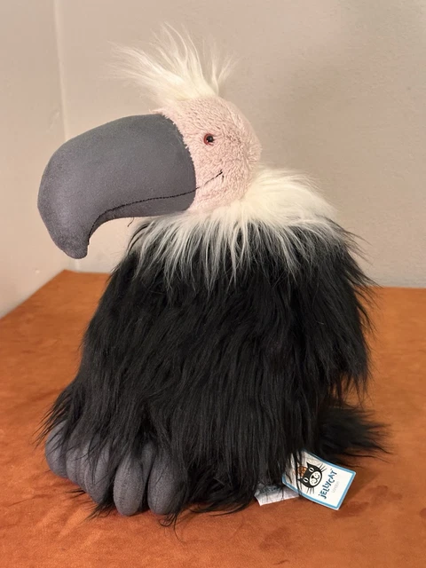 NEW JELLYCAT COLIN Condor BNWT Quirky, Fun Bird Rare Retired Medium cm ...