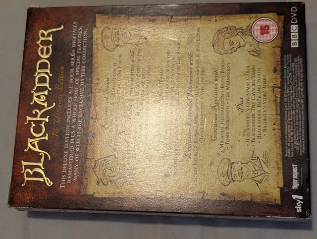 BLACK ADDER - Remastered (BBC) Ultimate Edition Box Set dvd £4.99 - PicClick UK