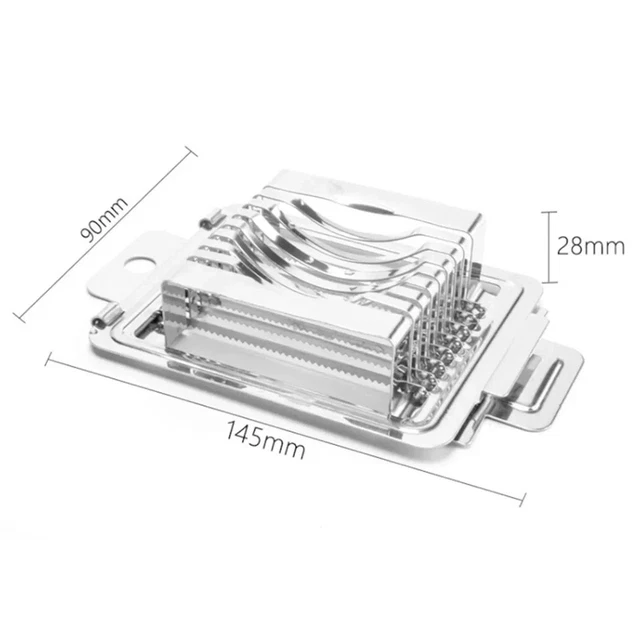 HEAVY DUTY ALUMINIUM Egg Slicer for Hard Boiled Eggs Strawberry Slicer ...