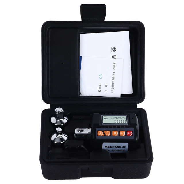 DIGITAL TORSION GAUGE Backlit Display LCD Screen 30N.m Sound And Light ...