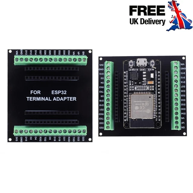 ESP32 BREAKOUT EXPANSION Board for ESP32 WiFi Bluetooth Development Board CP2102 £5.15 - PicClick UK