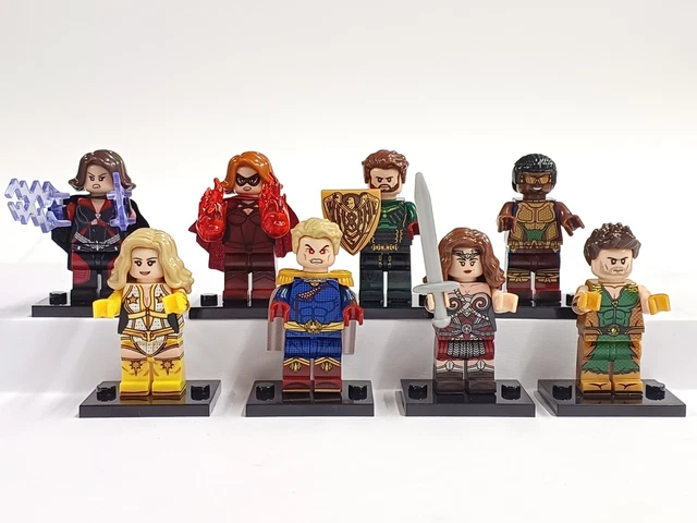 THE BOYS HOMELANDER Starlight Maeve A-Train Deep Stormfront Minifigure ...