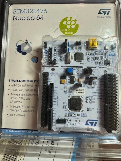 Stmicroelectronics Stm32 Nucleo 64 Development Board With Stm32l476rg Mcu Eur 16 62 Picclick It
