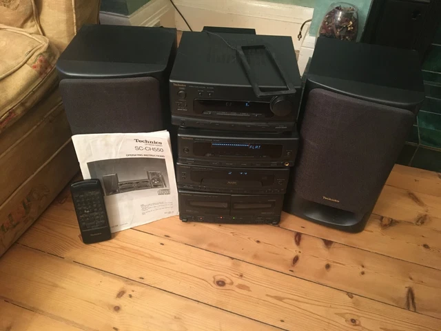 TECHNICS SC CH550 stacking stereo system. £125.48 - PicClick UK