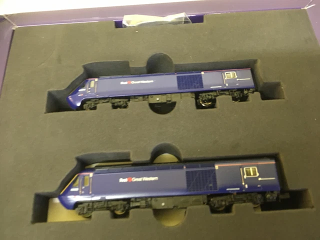 LOT..216L...N GAUGE DAPOL HST FIRST GREAT WESTERN..4-CAR SET ...