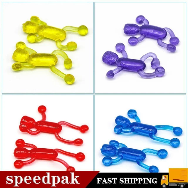 CHILD FUNNY STICKY Hands Palm Elastic Sticky Squeeze T0D5 gift Toy J0Q2 ...