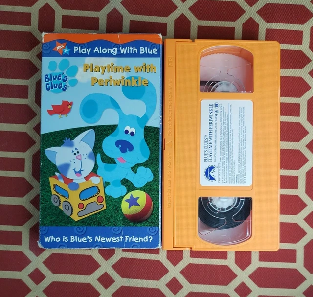Blues Clues Playtime With Periwinkle Vhs Nickelodeon Nick Jr Hot Sex