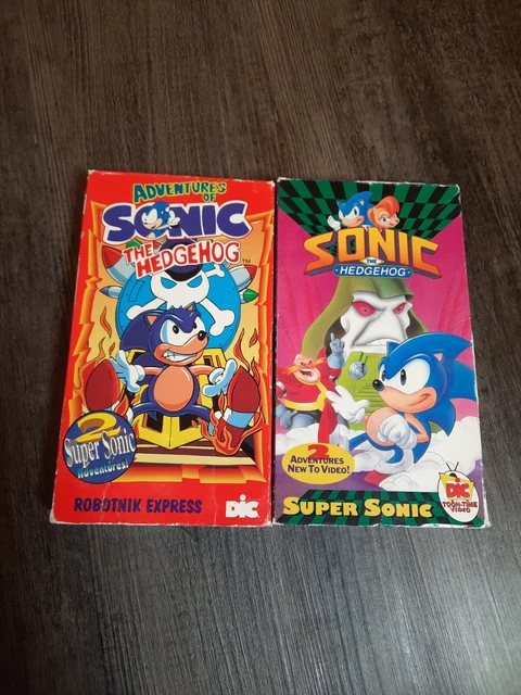 ADVENTURES OF SONIC the hedgehog VHS lot of 2 EUR 18,26 - PicClick FR