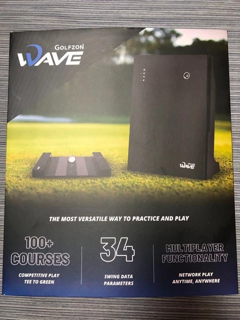 GOLFZON WAVE RADAR & PUTT Golf Launch Monitor Set Doppler Japan ...